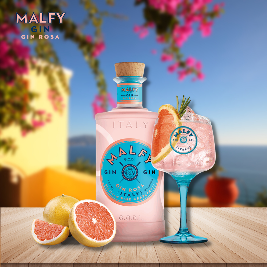 Malfy Rosa Italian Gin and Tonic – Italian Deli Online