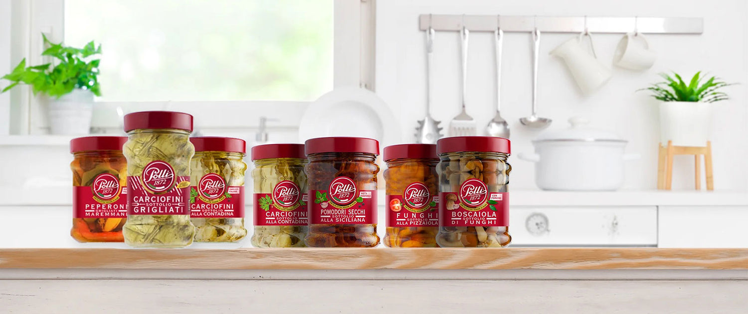 Italian Deli Online | Polli | Marinated Italian Vegetables