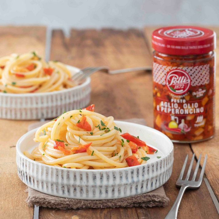 Polli | Garlic Oil and Chilli Pepper 190G – Italian Deli Online