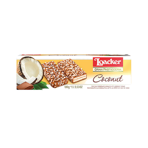 Loacker | Gran Pasticceria Coconut 100g – Italian Deli Online
