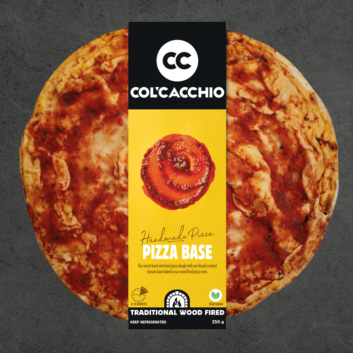 Col' Cacchio | Pizza Base 260G | Available in CT ONLY – Italian Deli Online