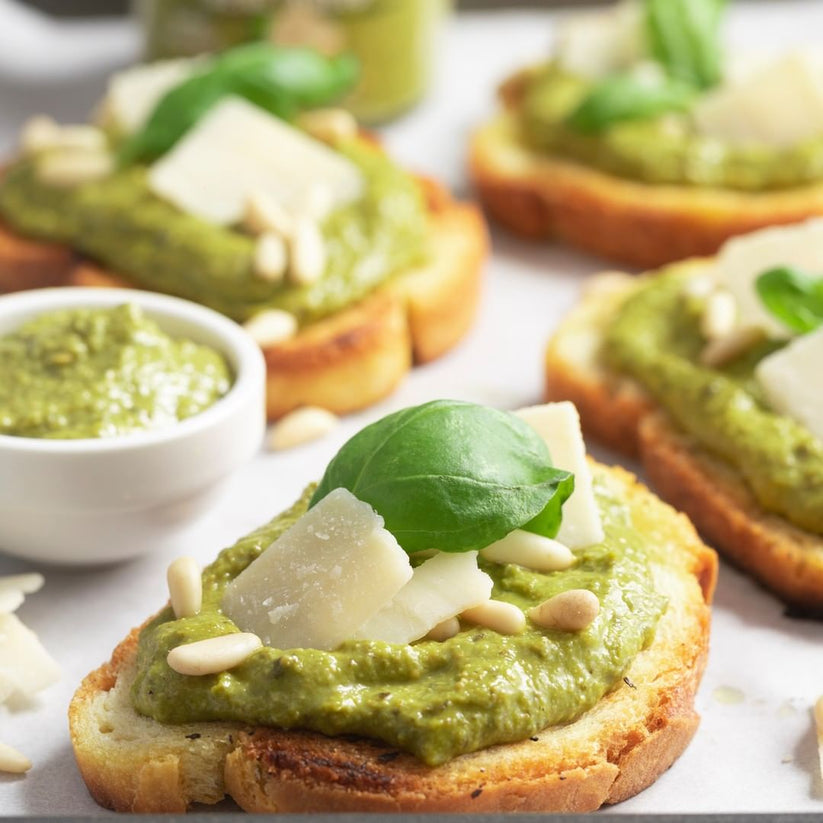 Polli | Basil Green Pesto with Garlic 190G – Italian Deli Online