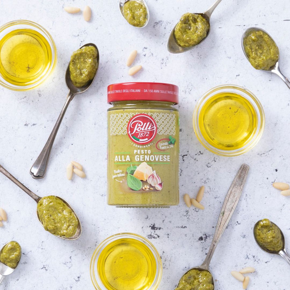 Polli | Basil Green Pesto 190G – Italian Deli Online